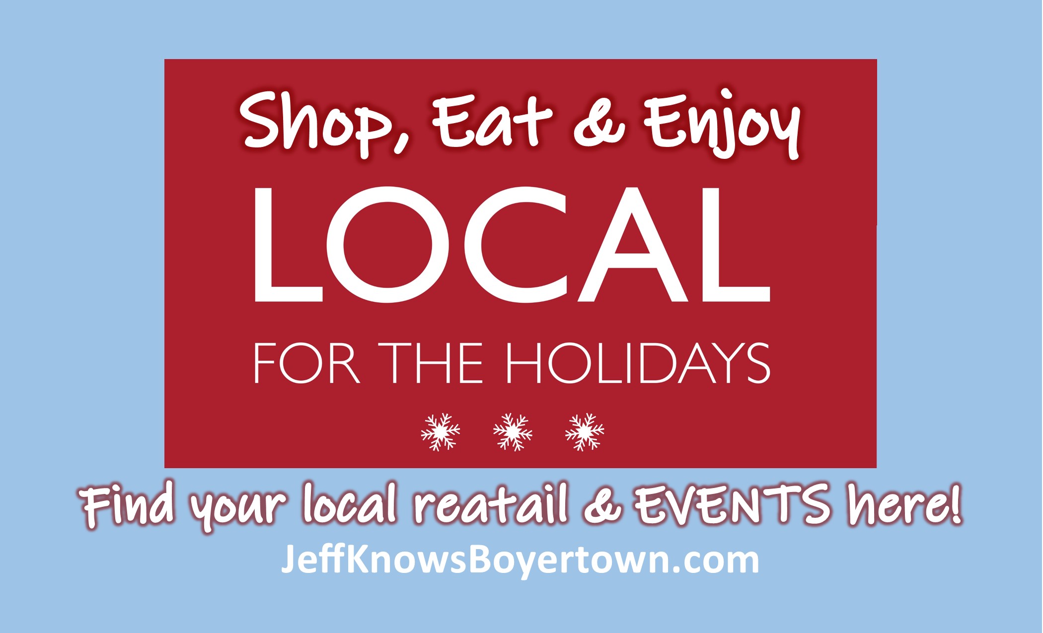 What's Going Down in Boyertown? (shop small & local) - Jeff knows Boyertown